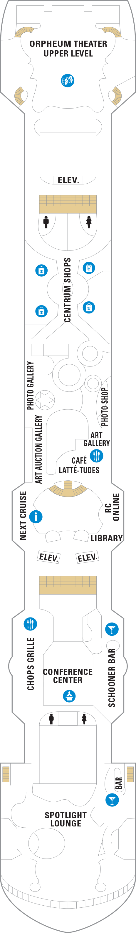 Enchantment Of The Seas Deck Plan