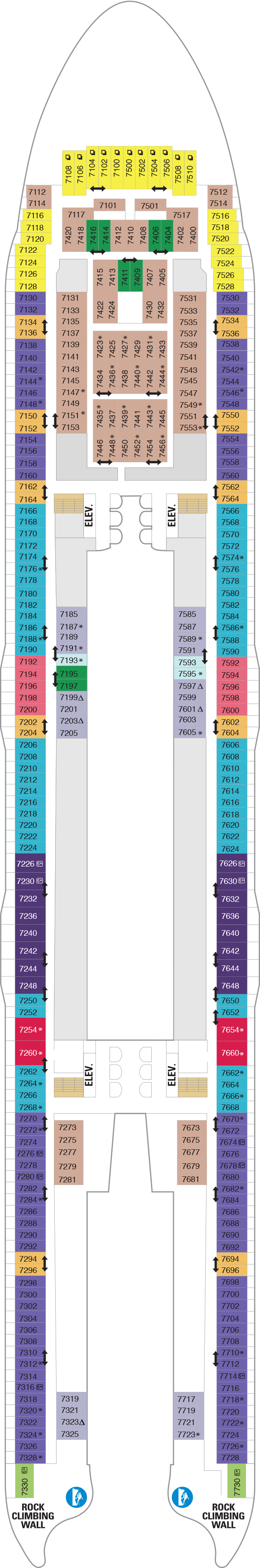 Allure Of The Seas Deck 9 Floor Plan | Viewfloor.co